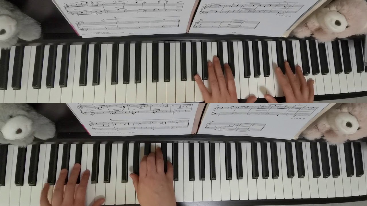 Edward Putz Valsette Piano duet - YouTube