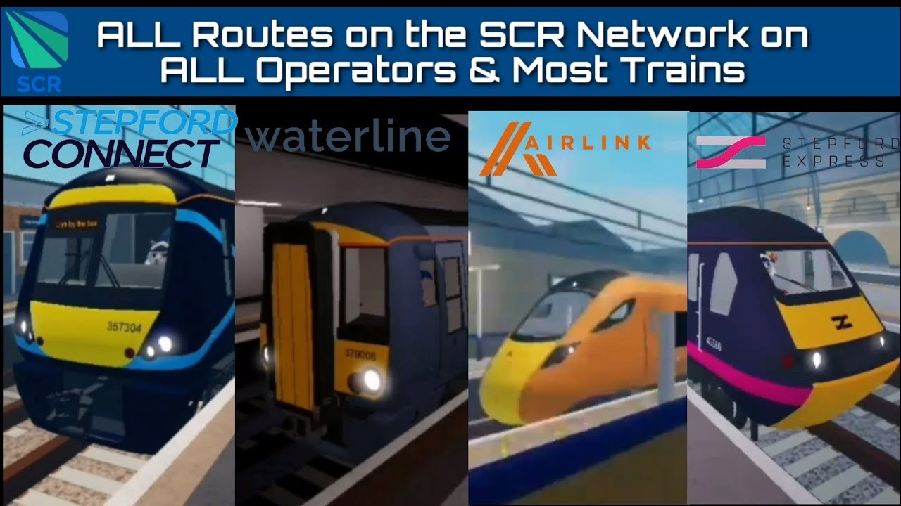 All Routes on the SCR Network East & Southbound [V1.7.2 & V1.7.3 ...