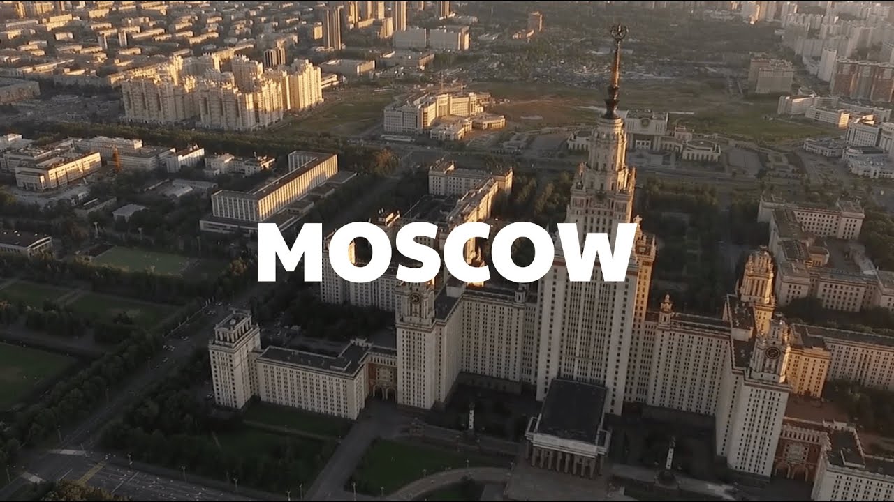 Moscow Russia Aerial Random Shot / Москва с воздуха / Аэросьемка - YouTube