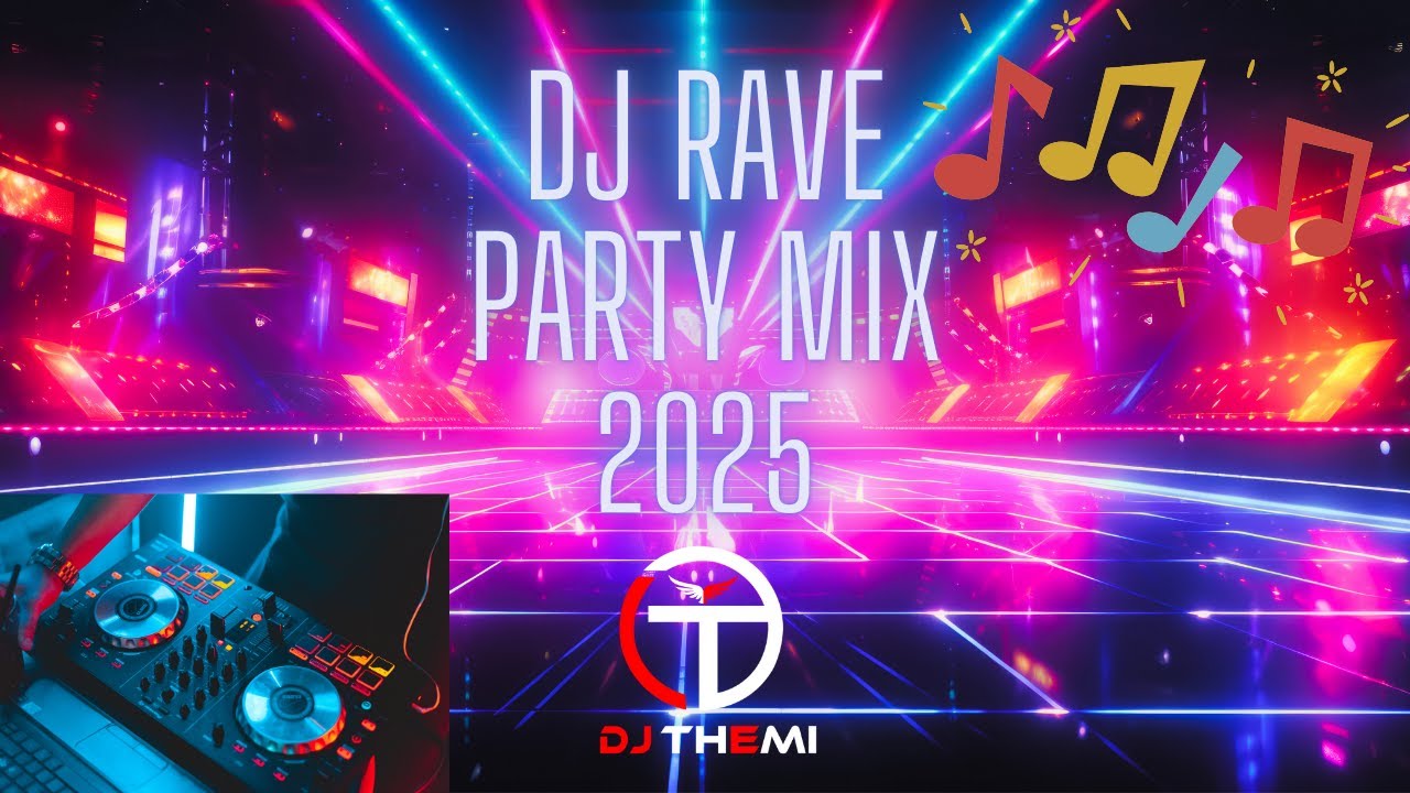 Techno Rave Party Mix 2025 (Best Of) DJ Themi #edm #eurodance #hyperpop ...