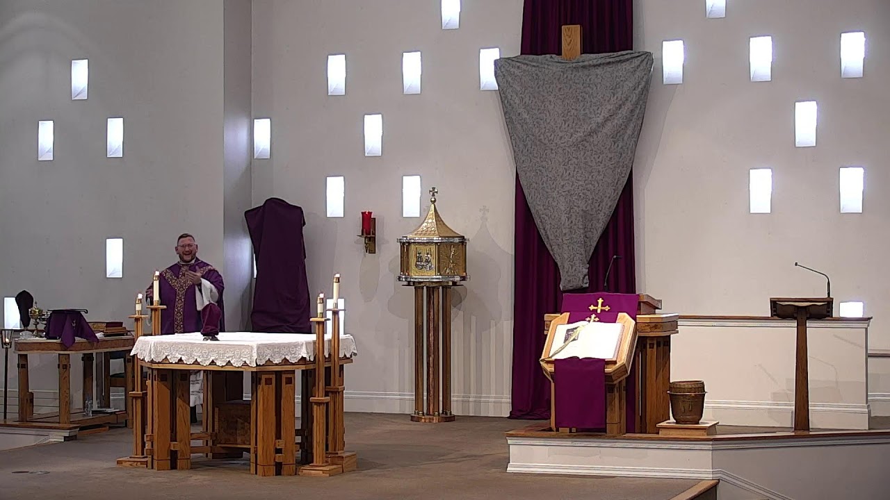 Fifth Sunday in Lent, Third Scrutiny Year A (11:30am) - YouTube