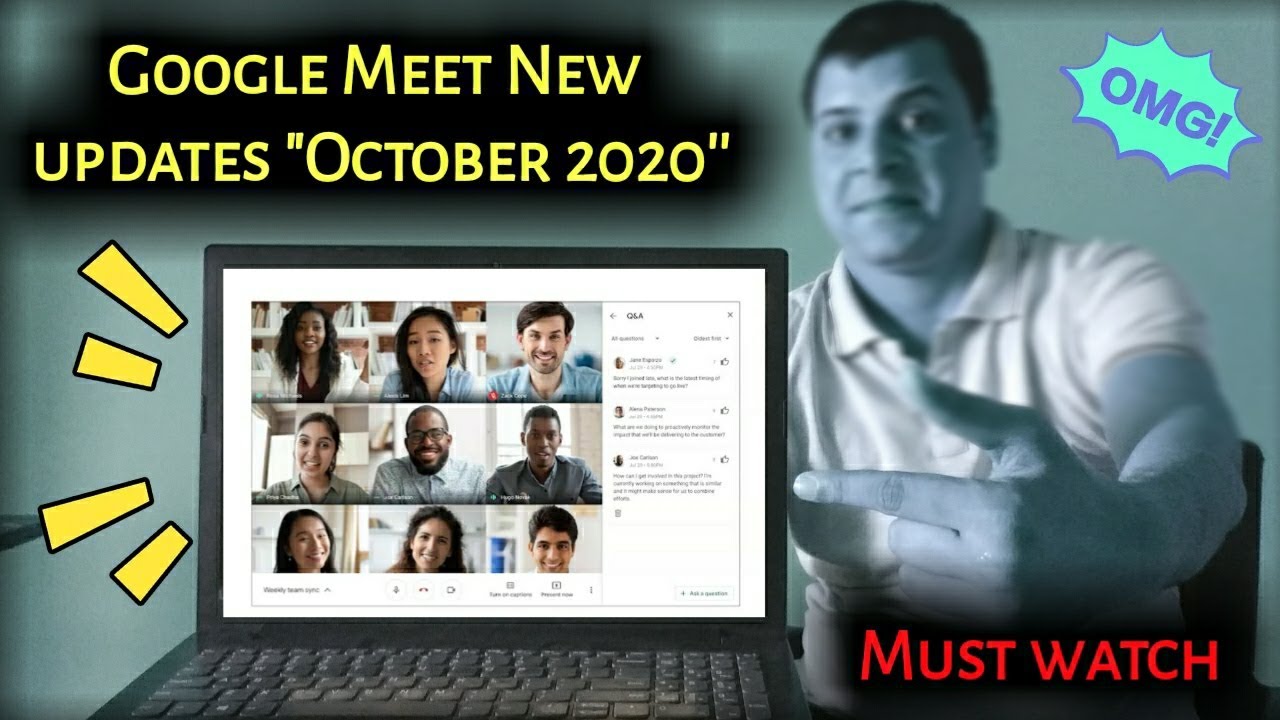 Google Meet New features October 2020 । Google Meet New Updates - YouTube