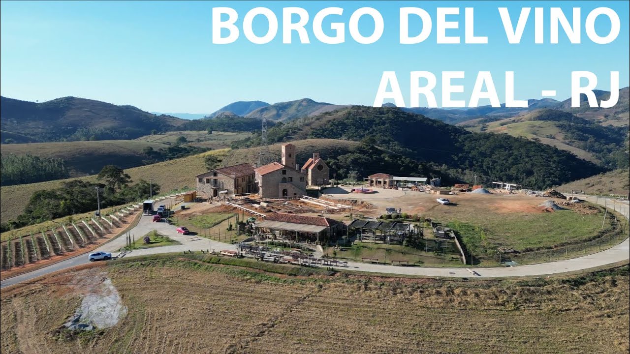 RESIDENCIAL BORGO DEL VINO - AREAL | RJ - VÔO DE DRONE - JUNHO DE 2023 ...