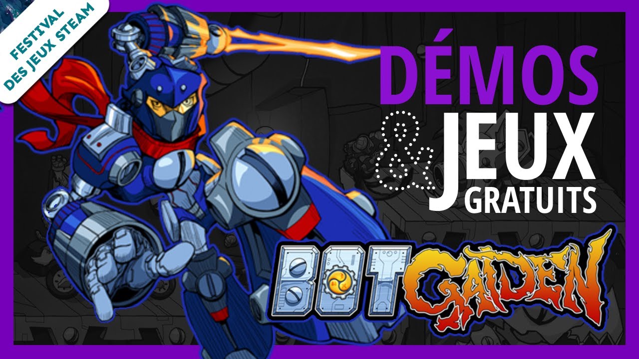 BOT GAIDEN - Robot ninja et gameplay rétro | Démos & Jeux Gratuits ...