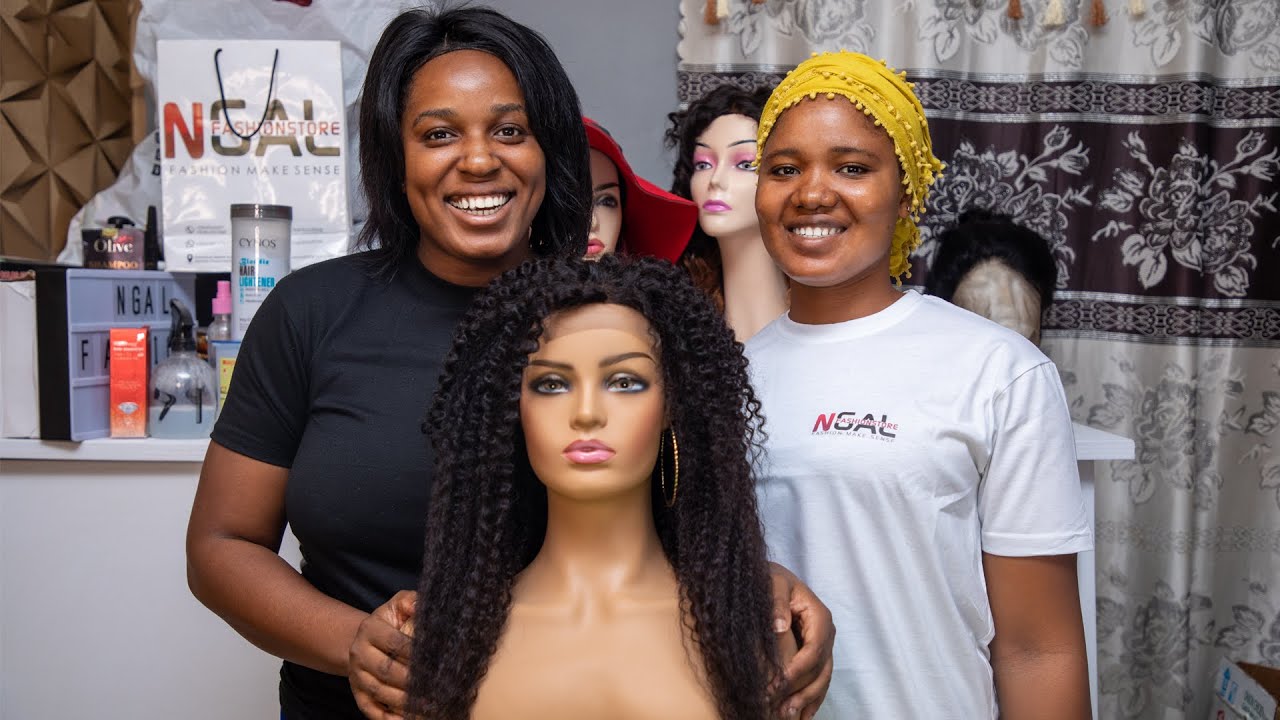 HOW TO MAKE A CLOSURE WIG-CAP｜Easy Homemade Closure Wig-Cap in 3 ...