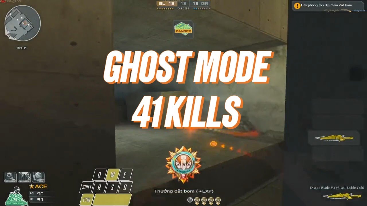 Highlight Ghost Mode CFVN Full Game. - YouTube