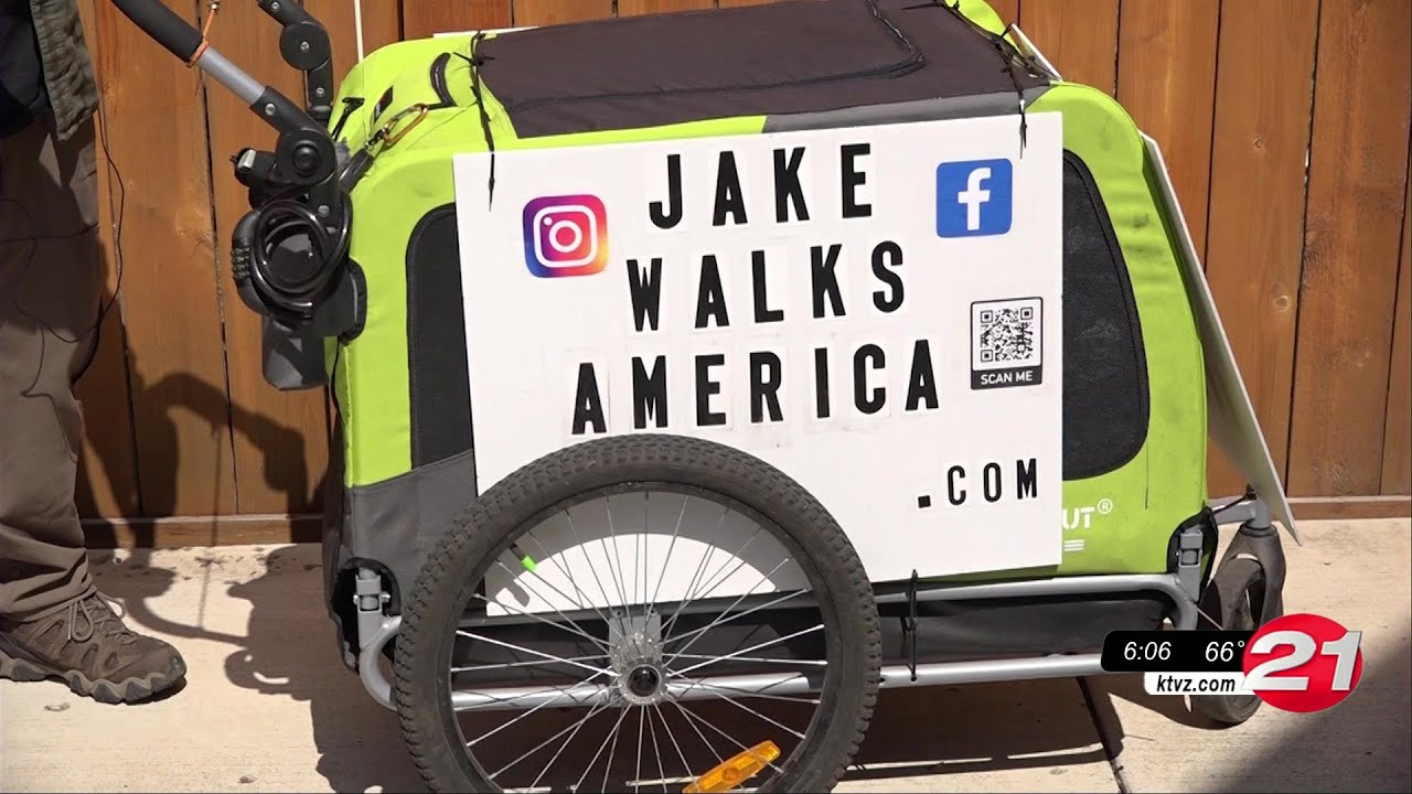 'Jake Walks America' fundraiser set to help C.O. veterans with PTSD ...