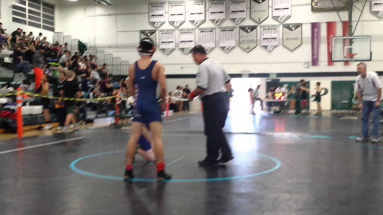 January 2014 Poway Freshman Wrestling Tournament. 2nd of 4 matches ...