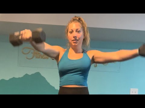 Lateral/front combo shoulder raise - YouTube
