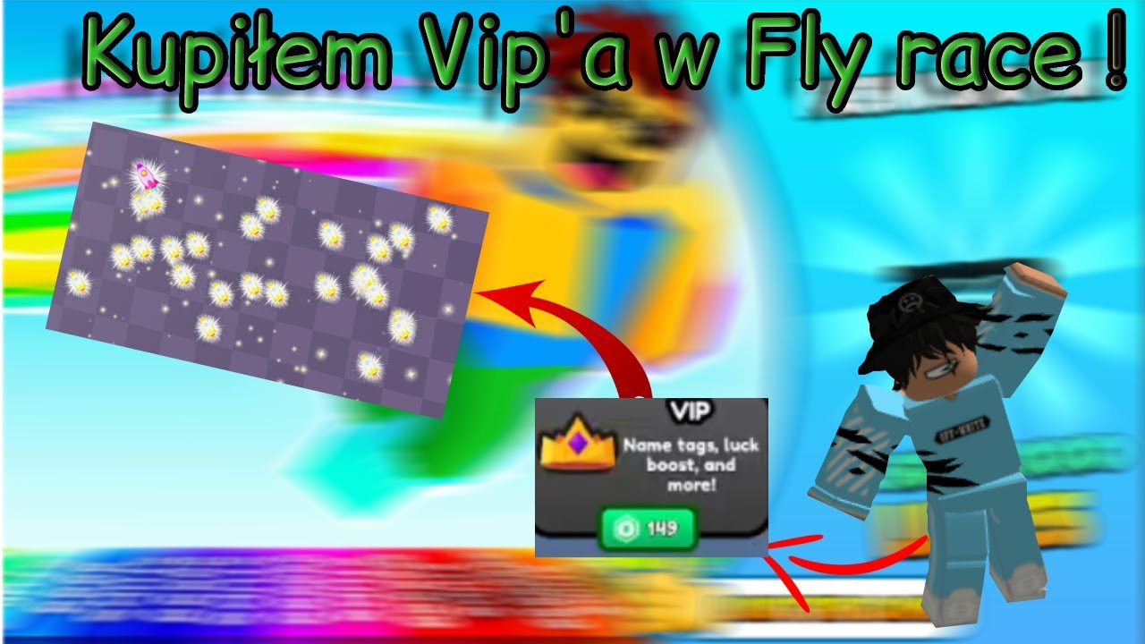 Kupiłem Vip'a w Fly Race Simulator w Roblox! - YouTube