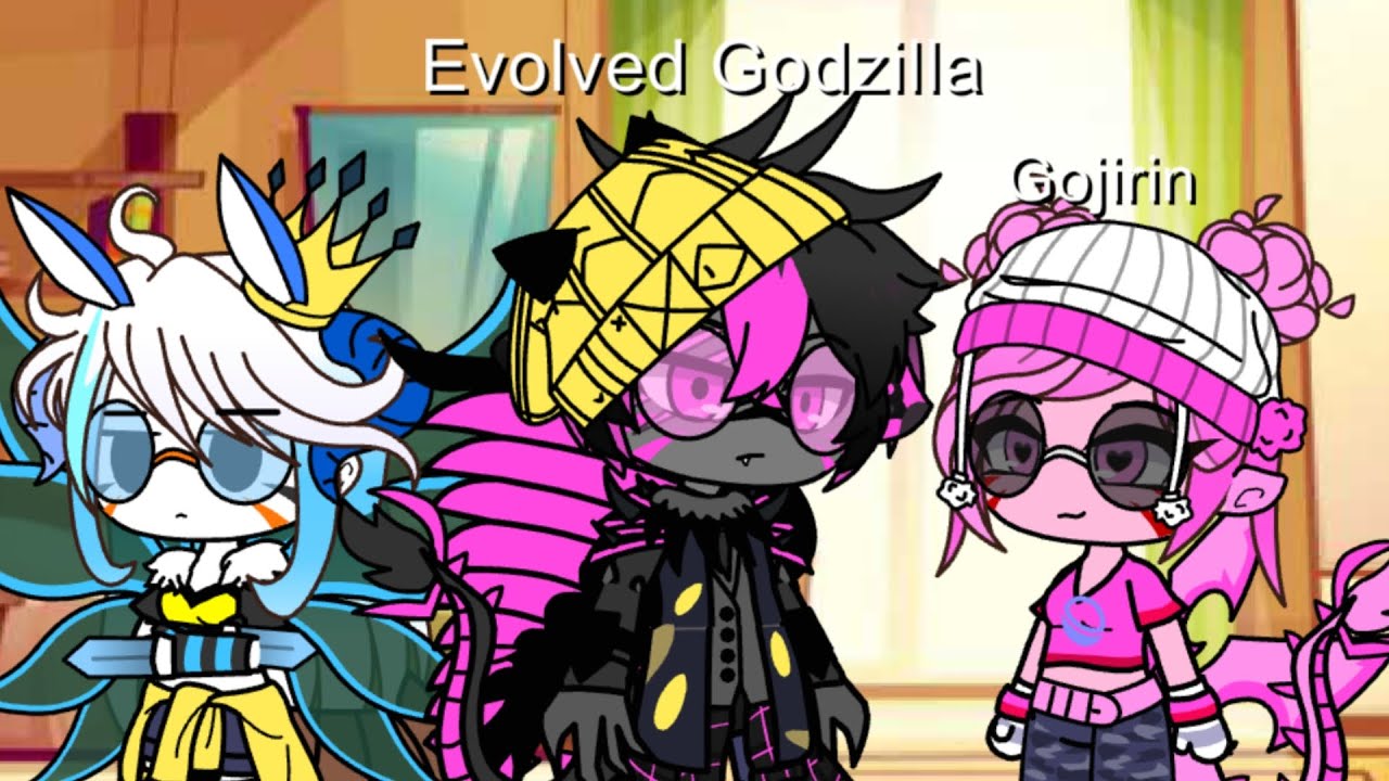 Mothra meets Evolved Godzilla... (Godzilla and Mothra Gacha) - YouTube