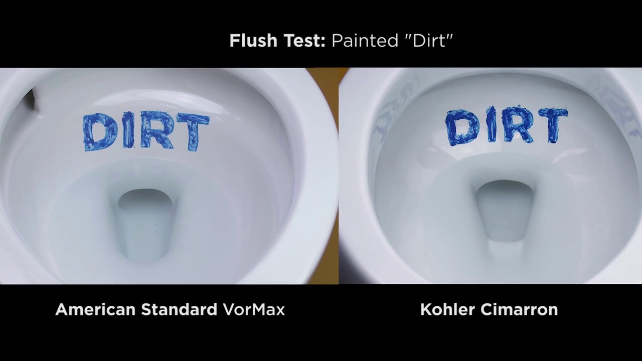 American Standard VorMax Toilet - YouTube
