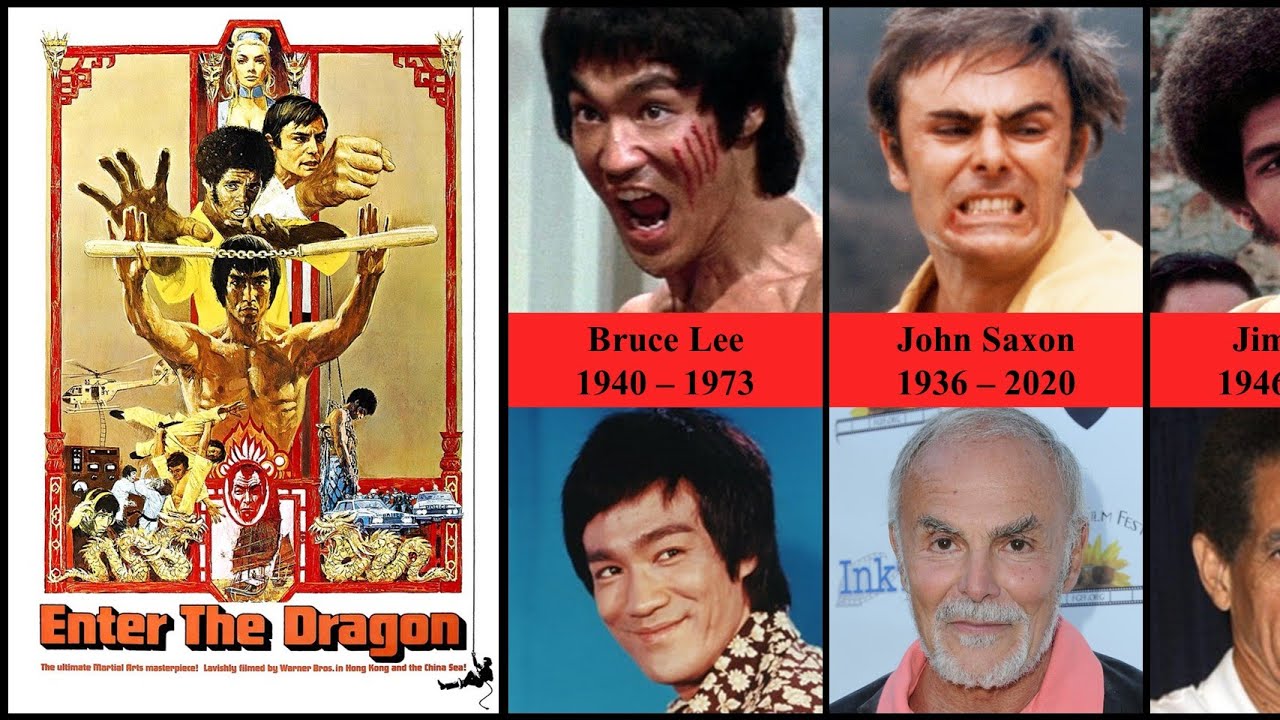 Enter the Dragon Cast (1973) | Then and Now - YouTube