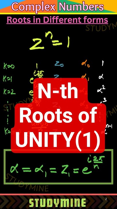 Complex Number | nth Roots of Unity - YouTube