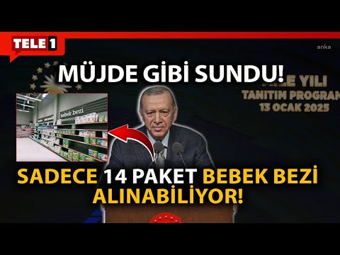 Erdoğan 'Alie Yılı'nda da aileleri mağdur edecek! Doğum yardımı zammını müjde gibi anlattı!