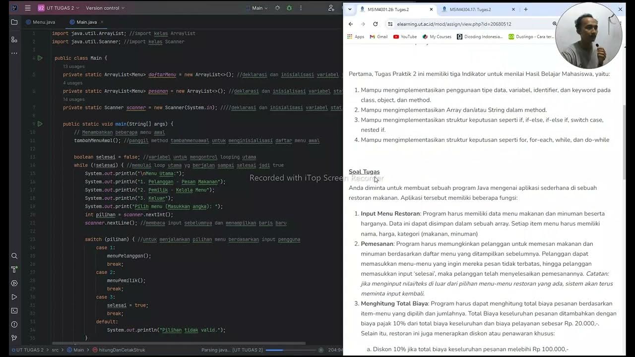 TUGAS 2 PEMROGRAMAN BERBASIS DESKTOP - YouTube