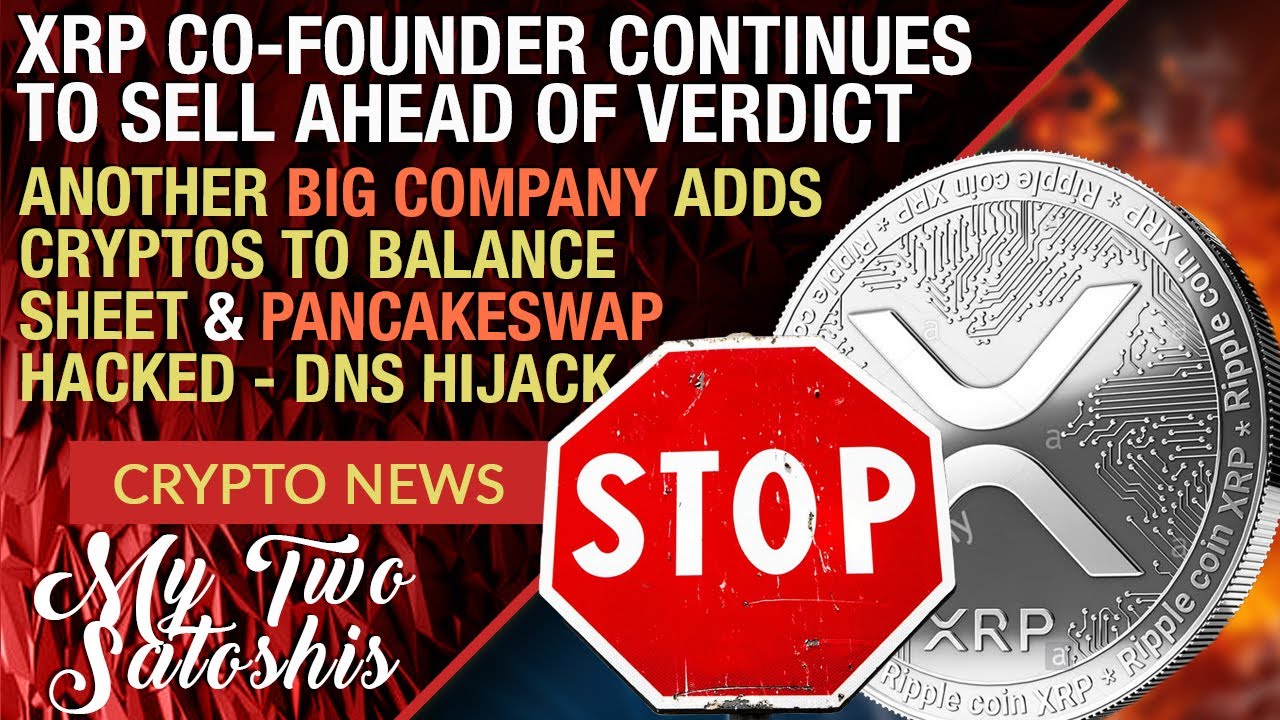 XRP Co-Founder Sells Another $65 Mln in XRP in Just 9 Days! Another ...