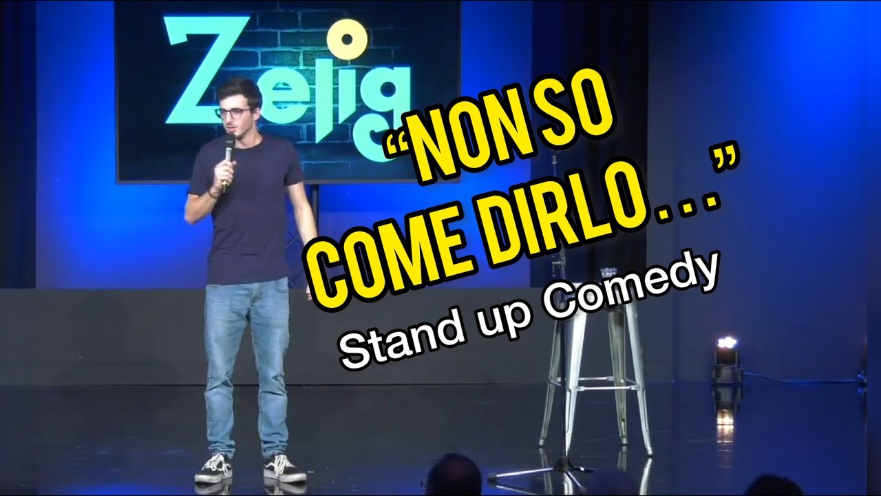 Cosa non dire durante un p** | Stand up Comedy Giordano Folla a Zelig - YouTube