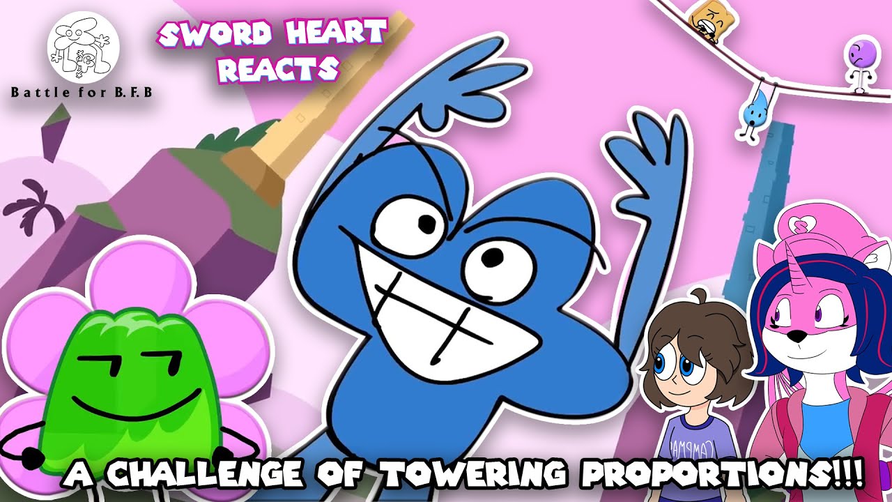 Sword Heart & Chloe REACT To BFB 18: Take the Tower - YouTube