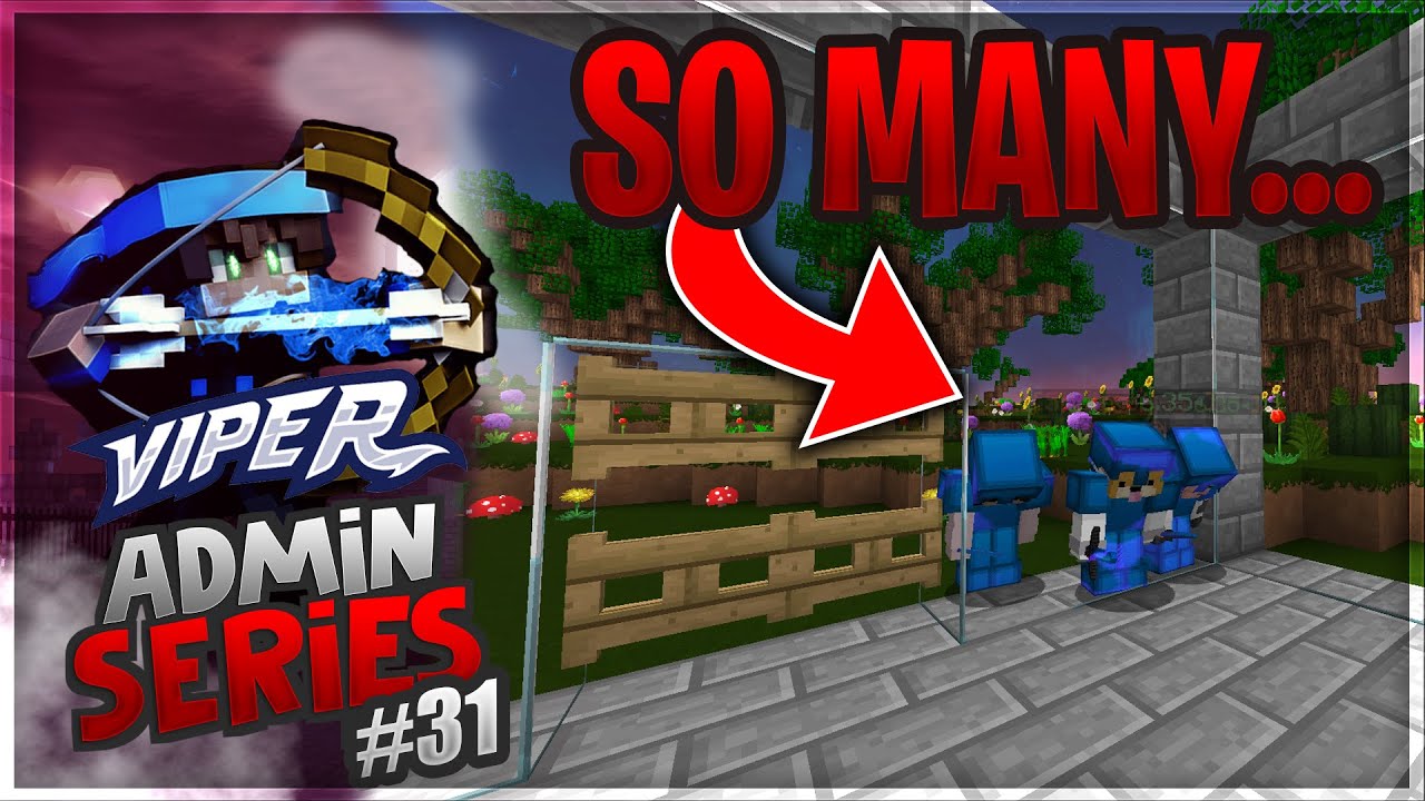 ViperMC Staff Series #31 - SO MANY GLITCHERS - HCF Admin Series - YouTube