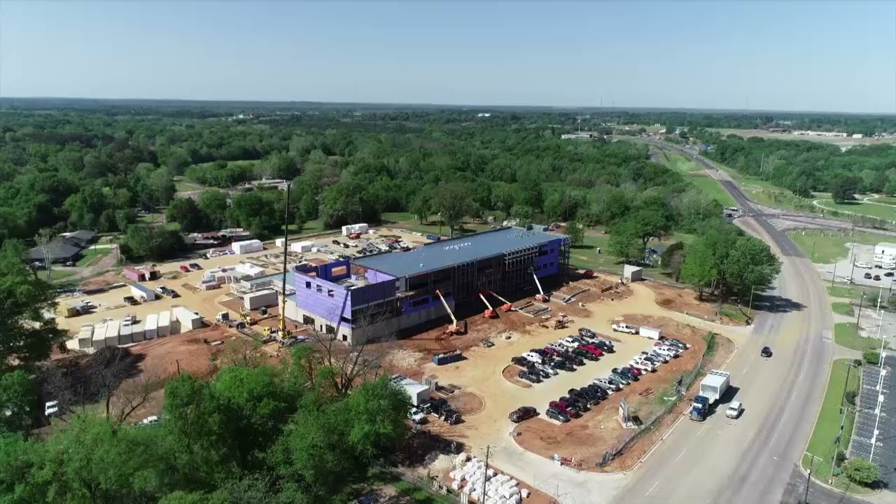 New Police Building Construction Sneak Peek - April 14, 2022 - YouTube