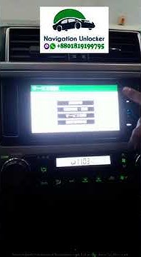 HOW TO UNLOCK TOYOTA NSZT-W68T, NSZT-Y68T, NSZN-Z68T BY ERC PASSWORD (WHATSAPP: +8801819199795 ...