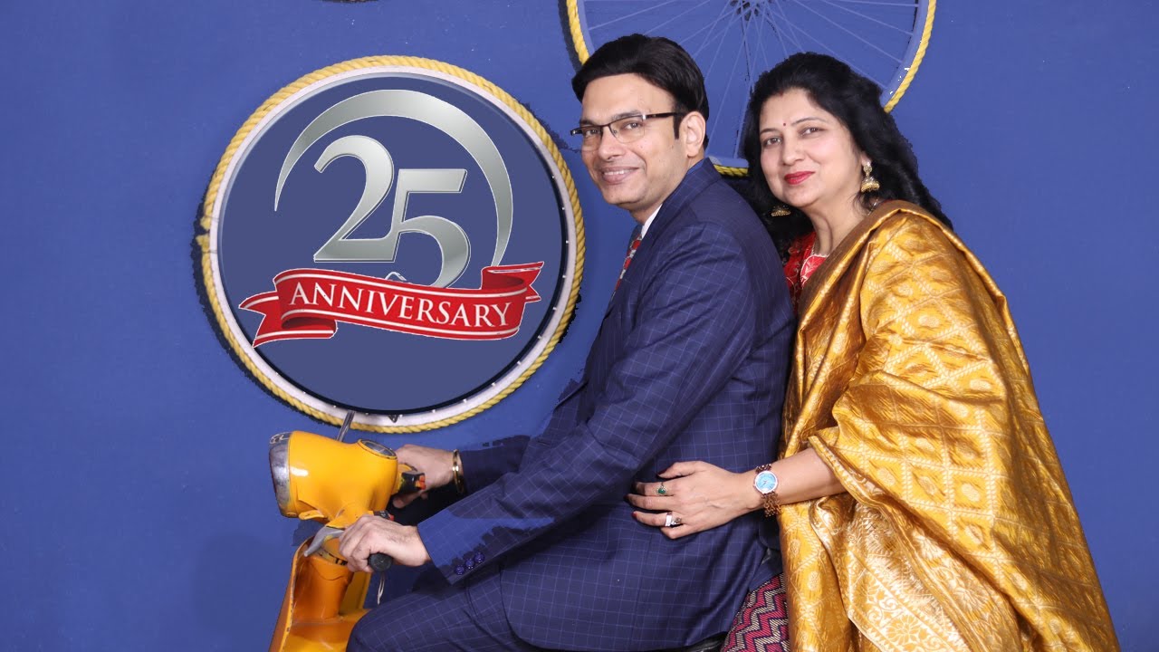DINESH GOEL & MAMTA GOEL //25TH ANNIVERSARY// BY // DALI EVENT// # ...