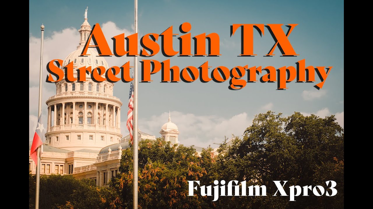 Austin Texas Street Photography // POV // Fujifilm Xpro3 - YouTube