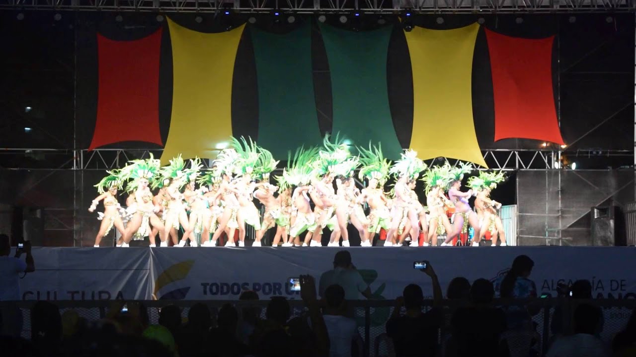 Fiesta De Comparsas 2016 - Comparsa Afrocaribe - YouTube