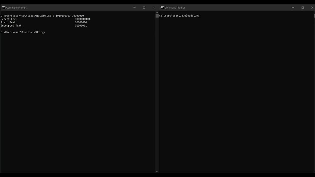 Simplified Data Encryption Standard Using C++ - YouTube
