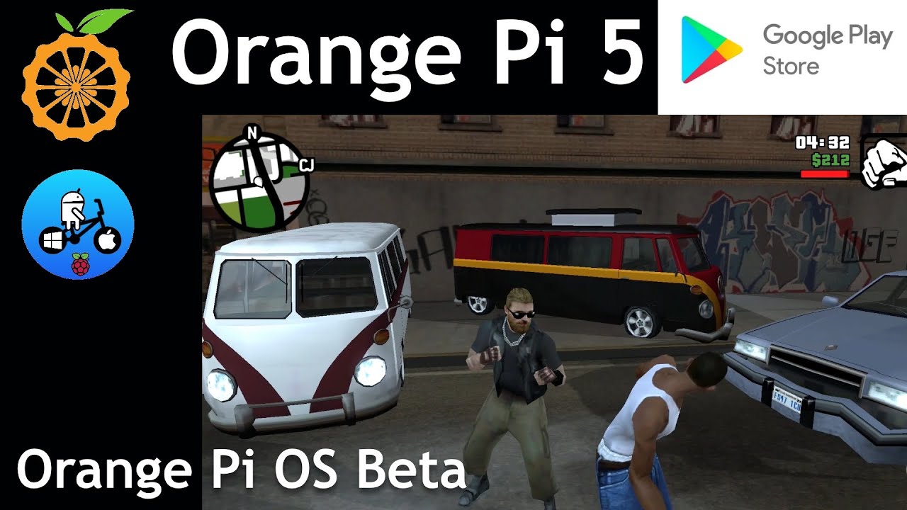 GTA San Andreas Max Detail. Orange Pi 5 4GB - YouTube
