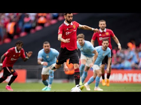 ALL ANGLES!!! Bruno Fernandes Penalty VS Man City FA CUP Final 2023