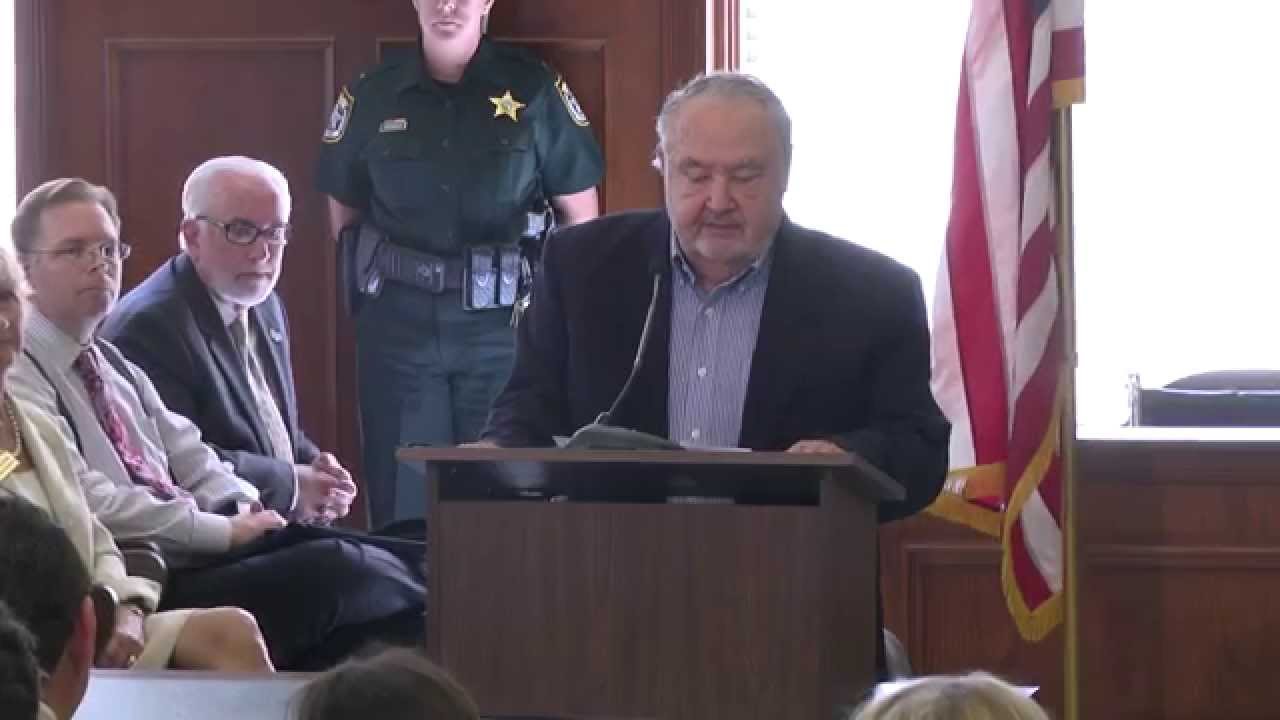 Grand Re-opening of Manatee County's Historic Courtroom - YouTube