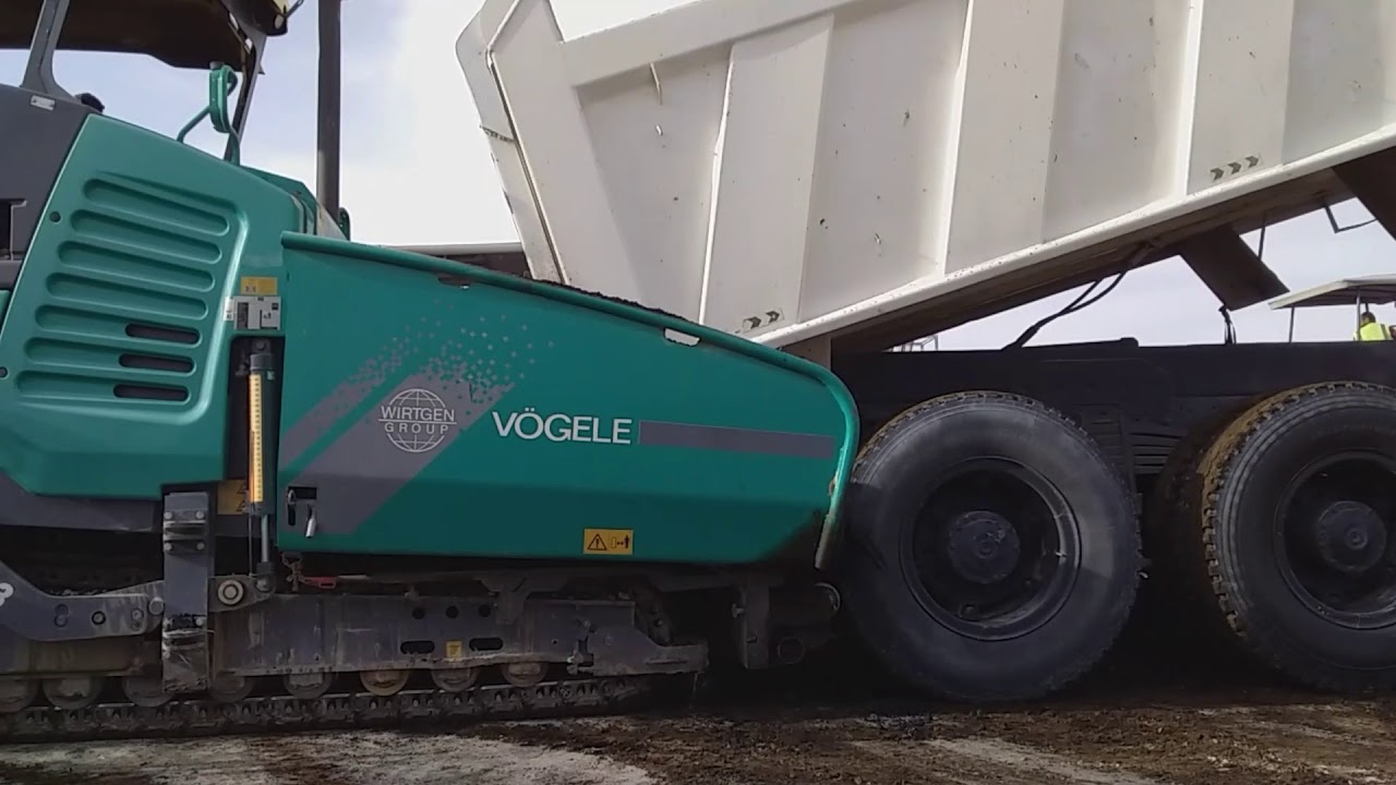 How the asphalt paving activity works for roads, parking lots ...