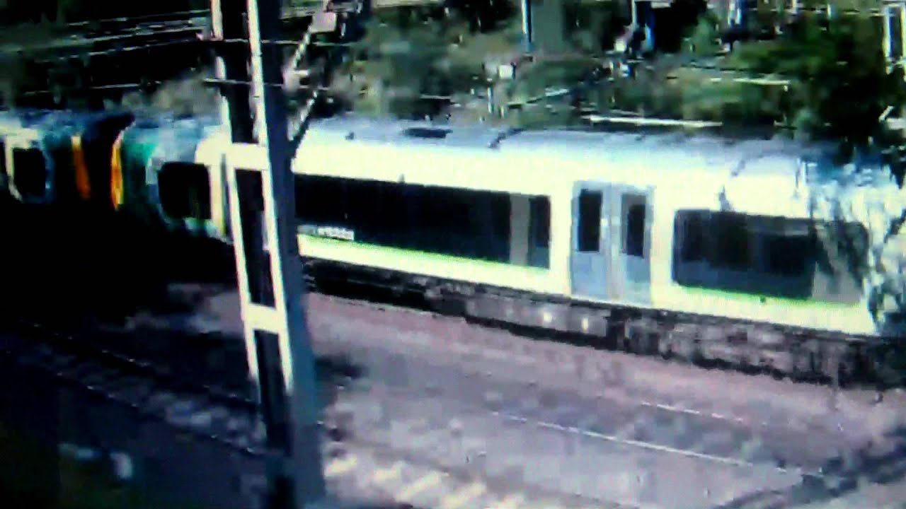 *12 Car* Class 350 passes Watford Cam with 2T85 to Tring (18/06/14 ...