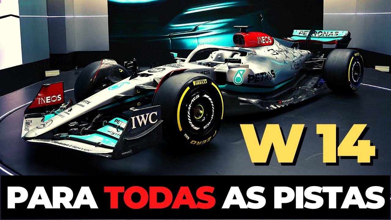 MERCEDES PREPARA W14 PARA BRIGAR em TODAS as PISTAS e RUSSELL VÊ CARRO COMPLETO - YouTube