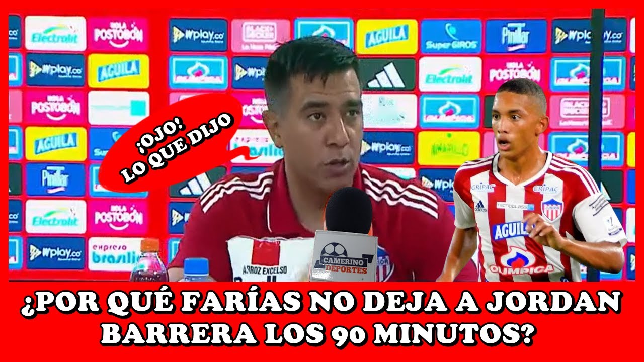 ¡NO LO VAS A CREER! ¿POR QUÉ FARÍAS NO DEJA A JORDAN BARRERA LOS 90 ...