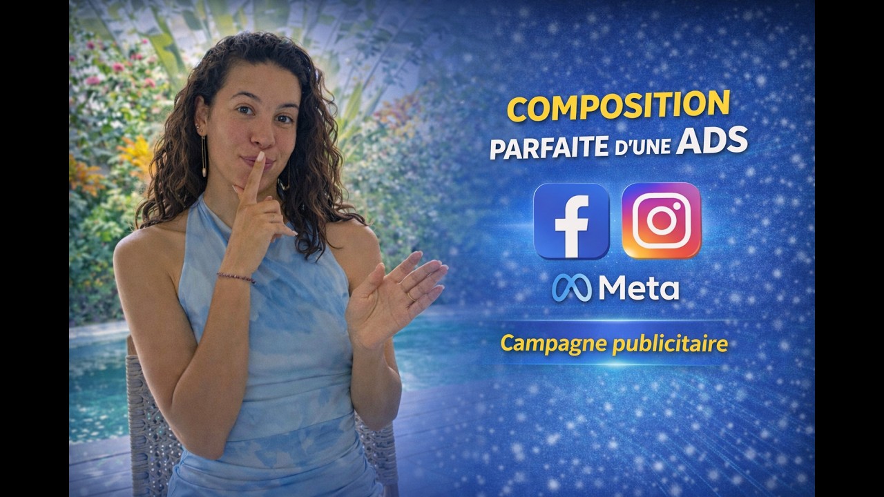 Composition PARFAITE d'une ADS - Campagne publicitaire Meta - Facebook ...