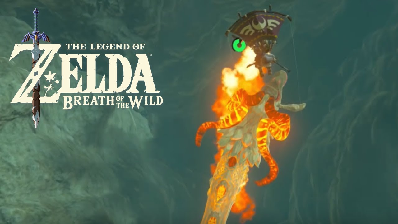 Fire Dragon Dinraal - The Legend of Zelda: Breath of the Wild - YouTube