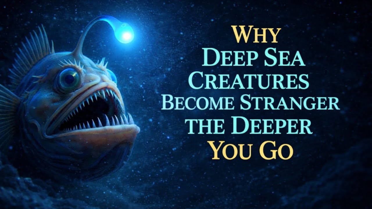The Deeper the Ocean Gets, the Stranger Life Becomes... | Deep Sea ...