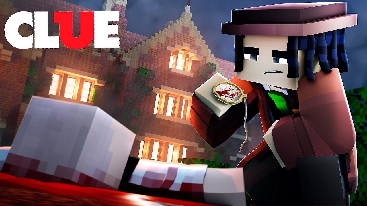 Minecraft Clue: Murder in the 1920 Mansion (Movie) - YouTube