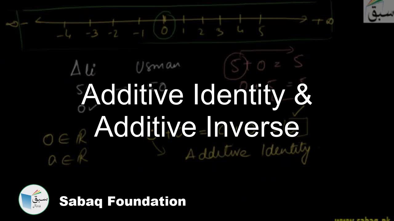 Additive Identity Additive Inverse Math Lecture Sabaq pk YouTube additive-identity-additive-inverse-math-lecture-sabaq-pk-youtube