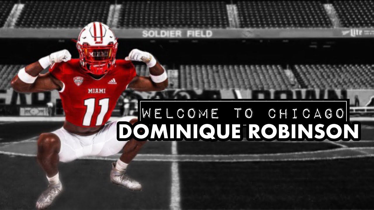 DOMINIQUE ROBINSON Highlights: Chicago Bears Athletic Freak Defensive ...