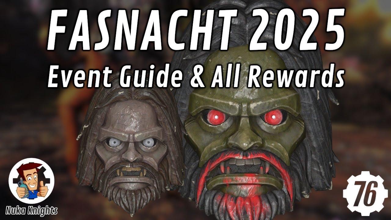 Fallout 76: Fasnacht 2025 - Event Guide & All Rewards (New Masks & New ...
