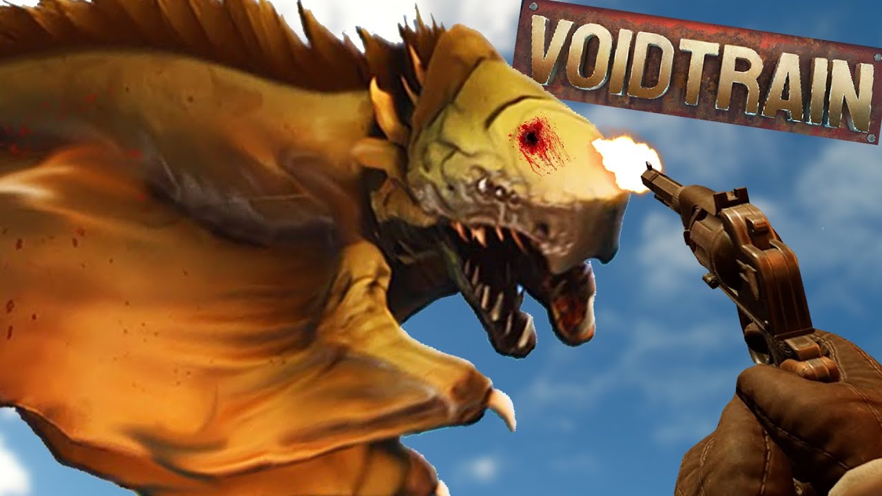 WE GET ATTACKED BY A GIANT FLYING SHARK!! - Voidtrain - YouTube
