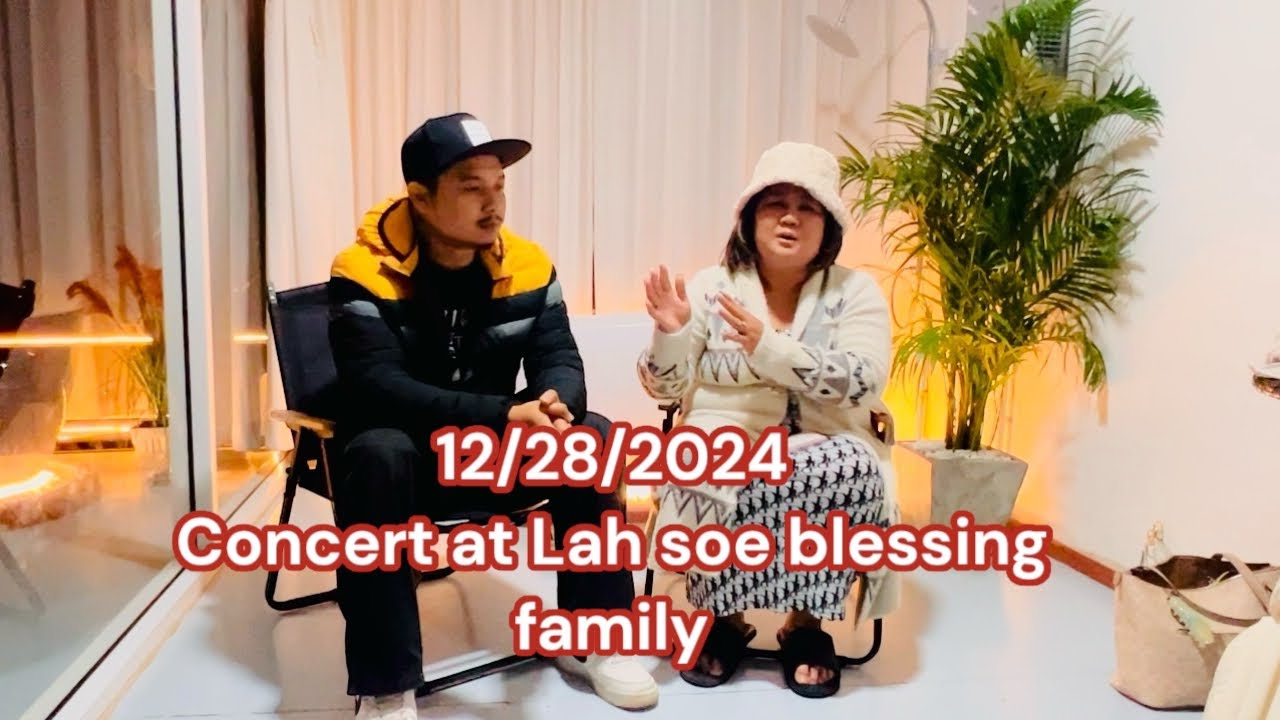 Lah soe blessing family concert, happy new year 🎊 - YouTube