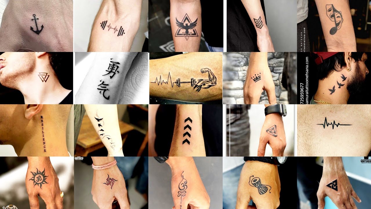 Small tattoo designs for boys। very small tattoo design। hand small ...