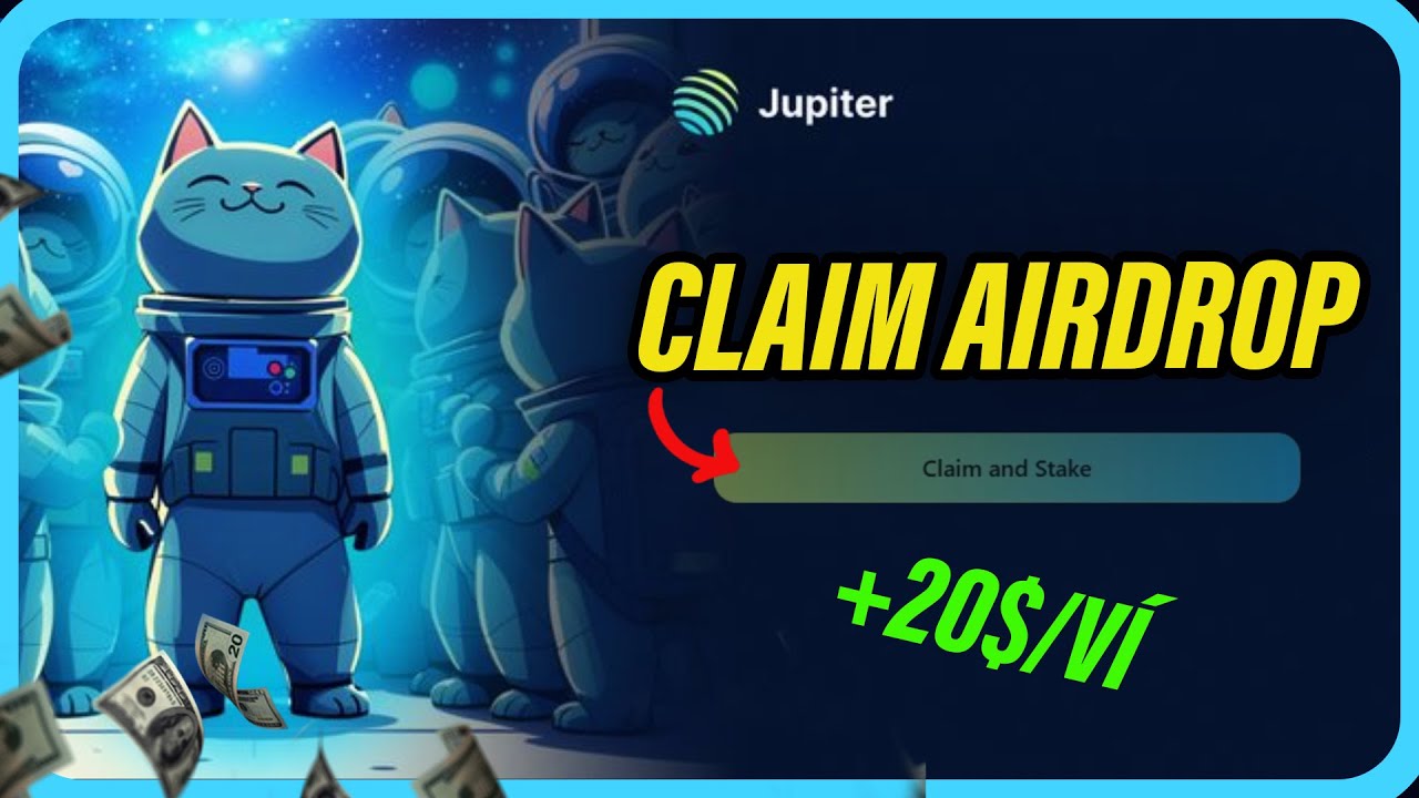 Hướng dẫn rút Airdrop Jupiter | Claim Airdrop $JUP Miễn Phí - YouTube
