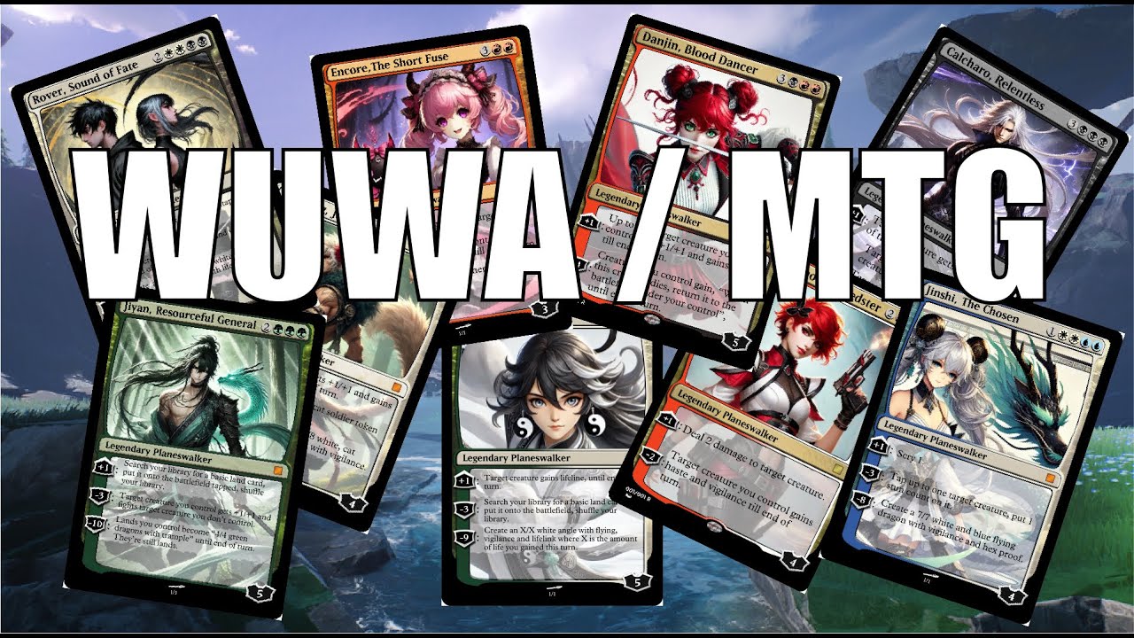 Wuthering Waves crossed with Magic The Gathering! - YouTube