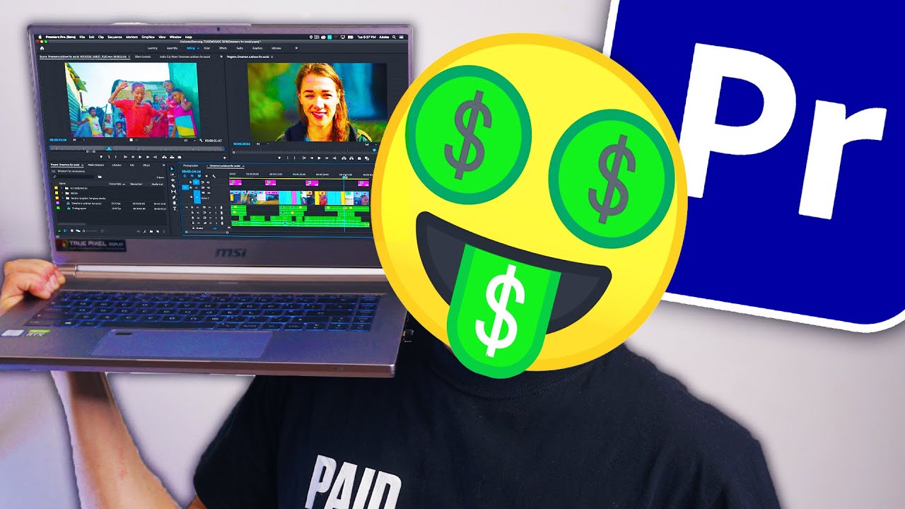 You Can Get Paid to Edit This Video in Premiere Pro | Tutorial - YouTube